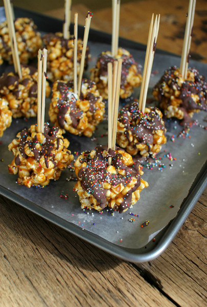 Taza Mexican Chocolate Caramel Popcorn Balls Recipe | Candy Bar Sydney