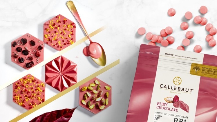 Callebaut Ruby Chocolate RB1 Callets 500g - Candy Bar Sydney