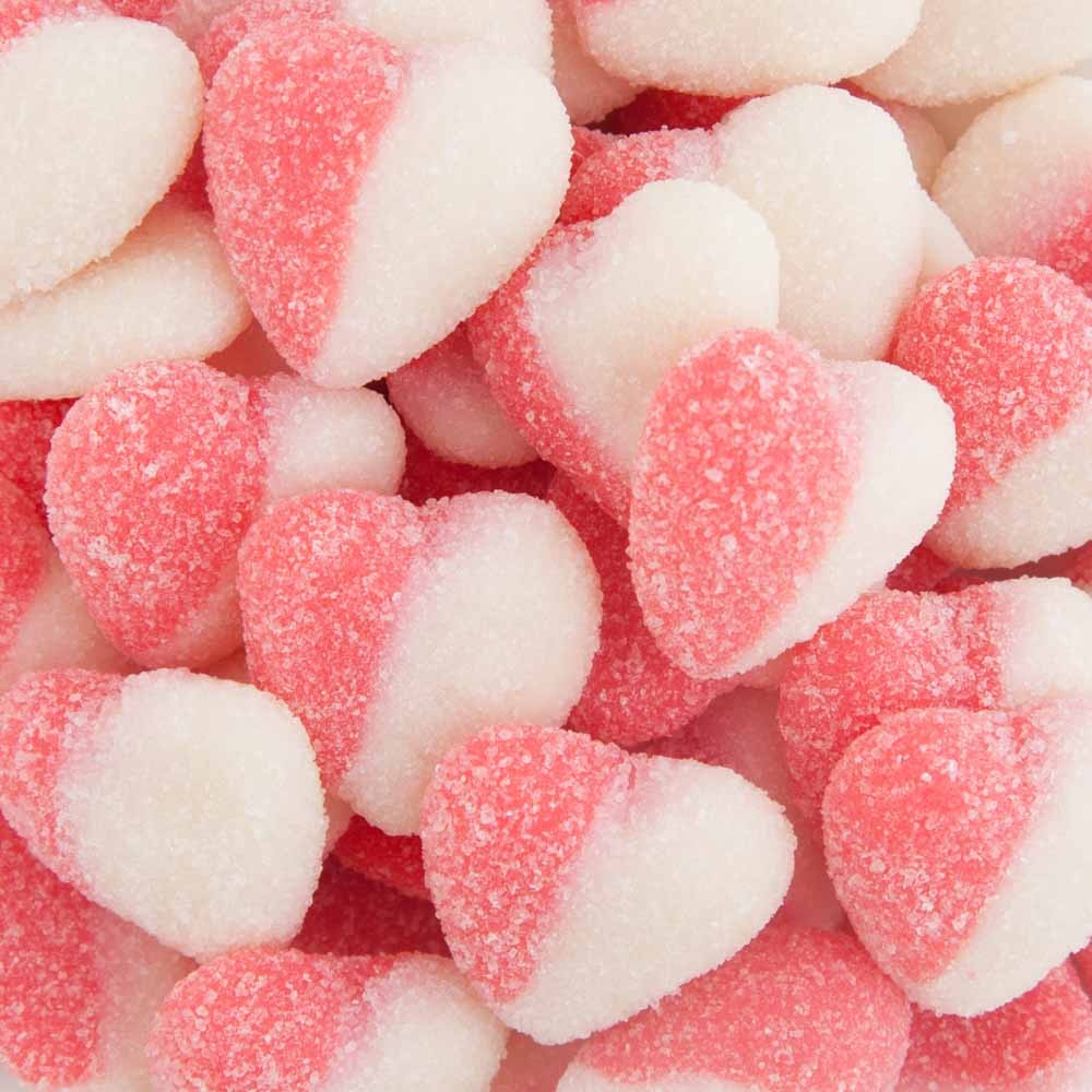 Red Sour Hearts 1kg - Candy Bar Sydney