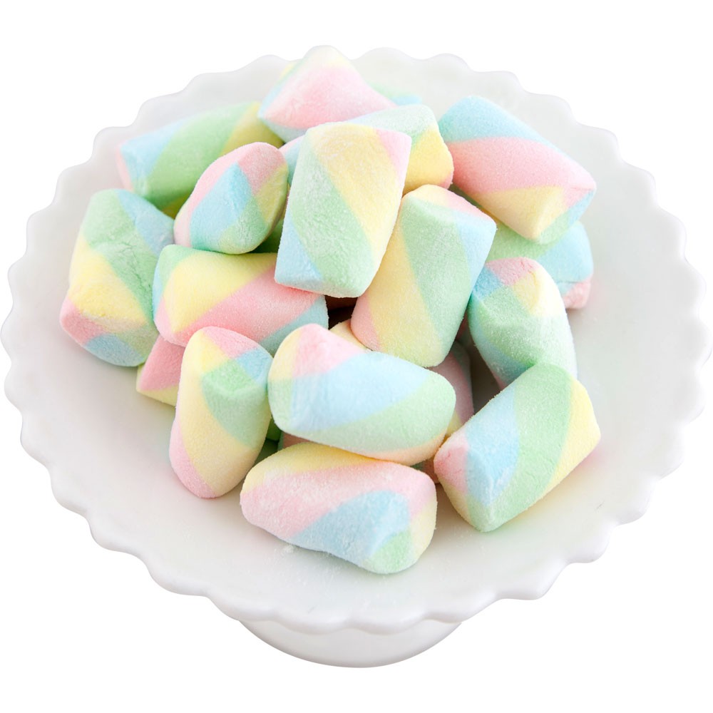 Rainbow Swirl Marshmallows 800g - Candy Bar Sydney