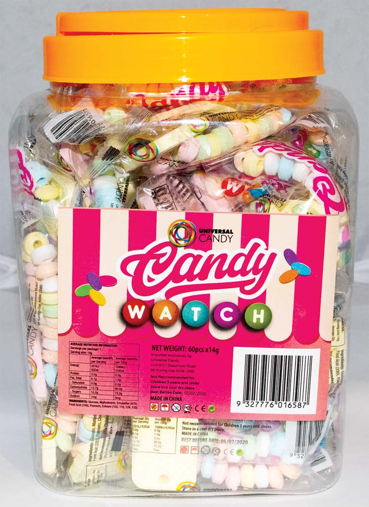 Candy Watch Tub - Candy Bar Sydney