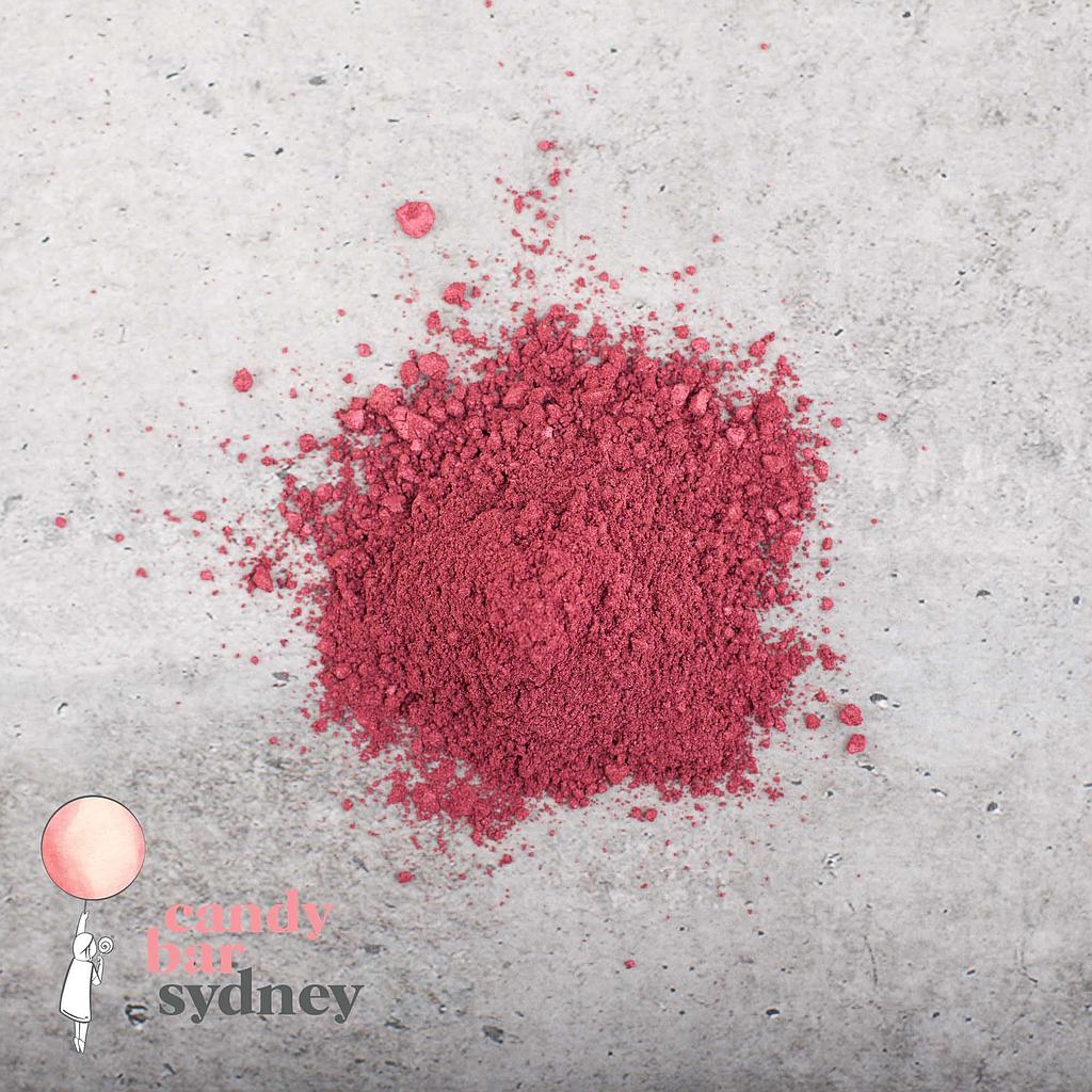 Edible Metallic Ruby Pearl Dust - Candy Bar Sydney