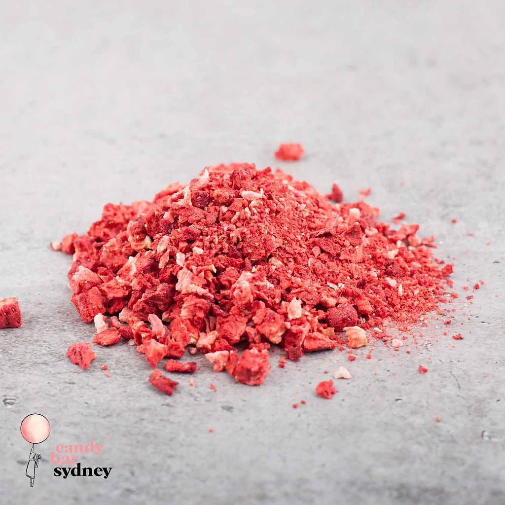 Diced Freeze Dried Strawberry Pieces 2kg - Candy Bar Sydney