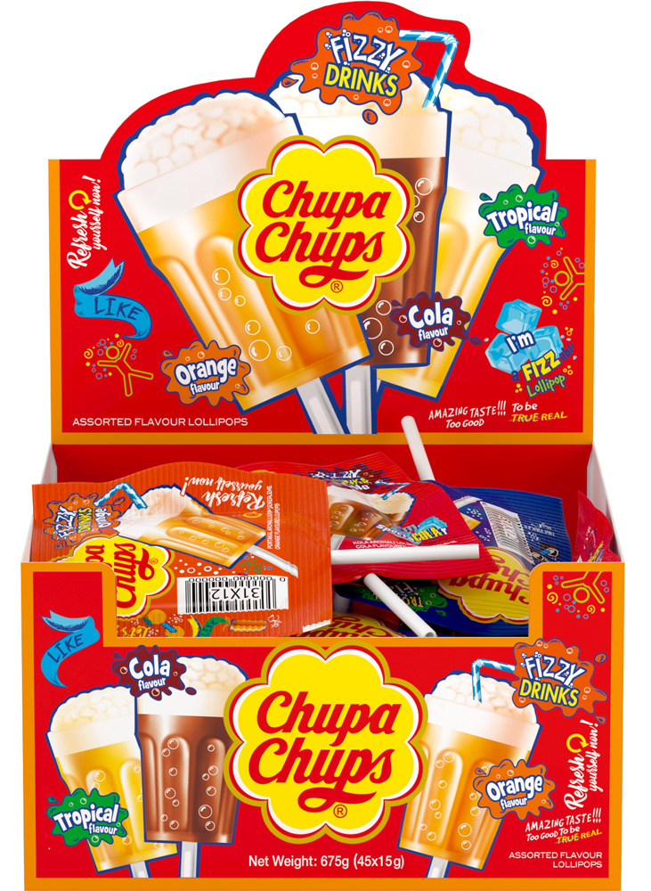 Chupa Chups 3D Fizzy Drinks 15g - Candy Bar Sydney