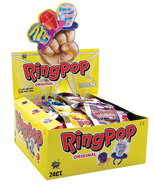 Ring Pop 14g x 24 - Candy Bar Sydney