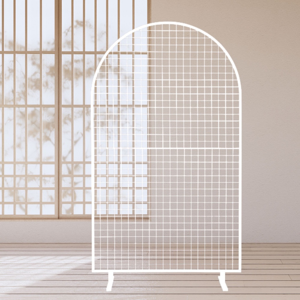 Arch Mesh Frame Backdrop Hire 2.1m x 1.2m - Candy Bar Sydney