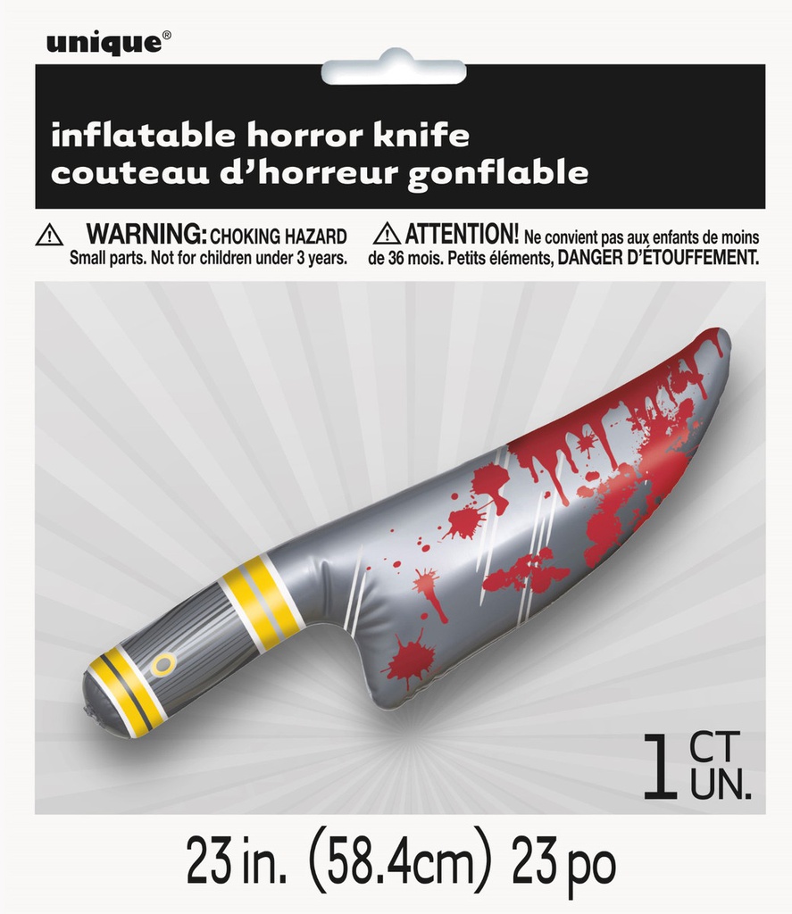 Inflatable Knife 58.4cm - Candy Bar Sydney
