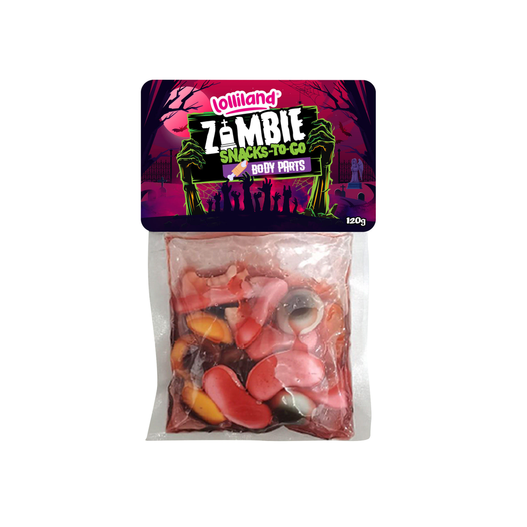 Zombie Snack Body Parts 120g - Candy Bar Sydney