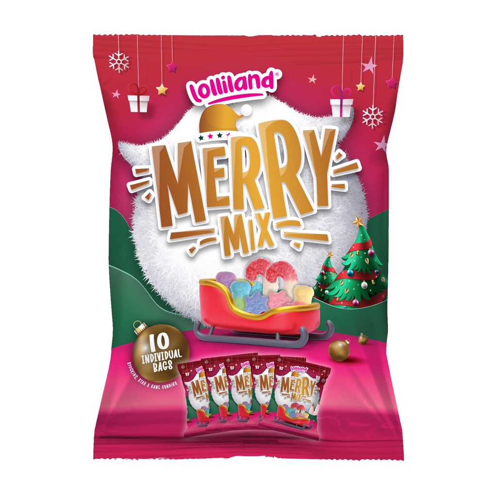 Merry Mix 25g x 10pk - Candy Bar Sydney
